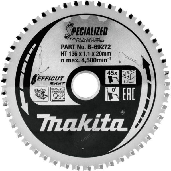 Makita TCT list testere za metal 150x20mm,32T DCS551