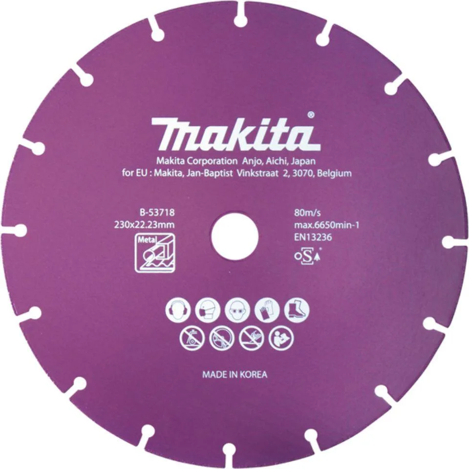 Makita Vaxuumsxi lemljeni dijamantsxi točak 125×1.3×22.23mm