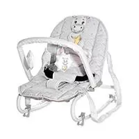 Lorelli Ležaljka za bebe Eliza Noble grey hippo 10110142320