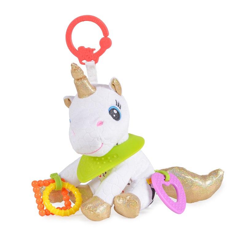 Plišana Igračka za bebe Bali Bazoo – Pendant Unicorn Bella