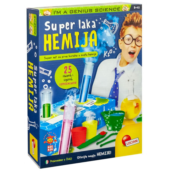 Mali Genije na srpskom Edukativni set Super laka hemija RS63116