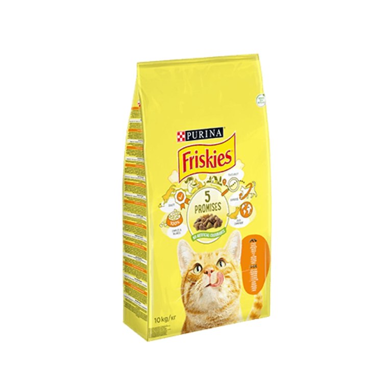 Friskies Cat Piletina&Povrće 10Kg