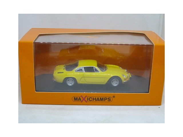 1:43 maxichamps renault alpine A110