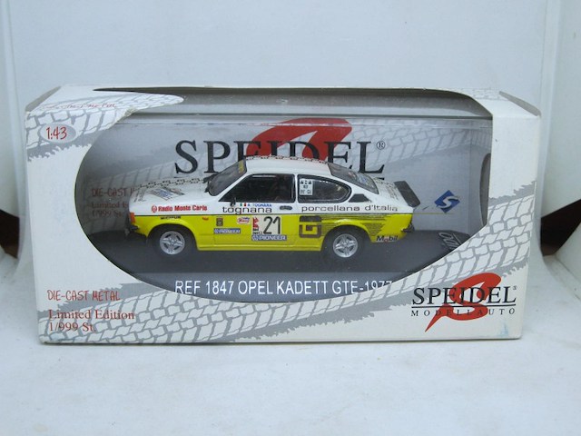 1:43 solido opel kadett GT/E