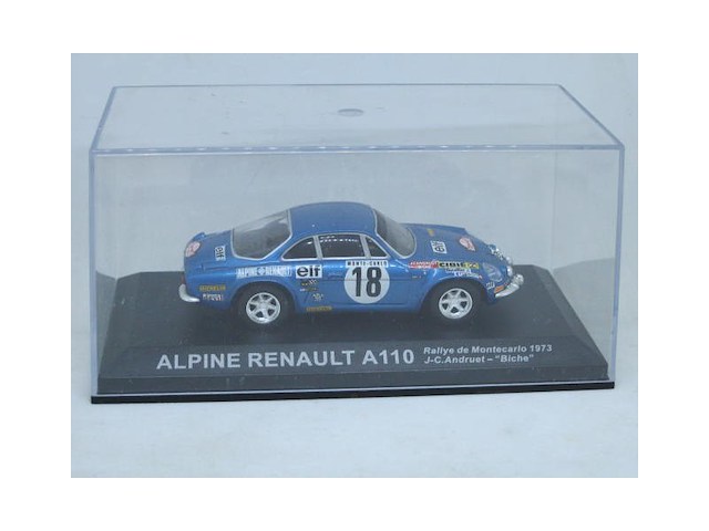 1:43 altaya renault alpine A110