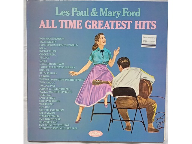 LES PAUL&;;;MARY FORD - 2LP All time greatest hits