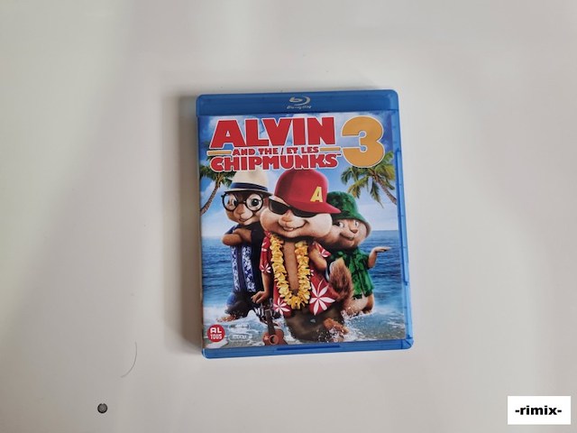 Blu ray + DVD - Alvin and chimpmunks 3