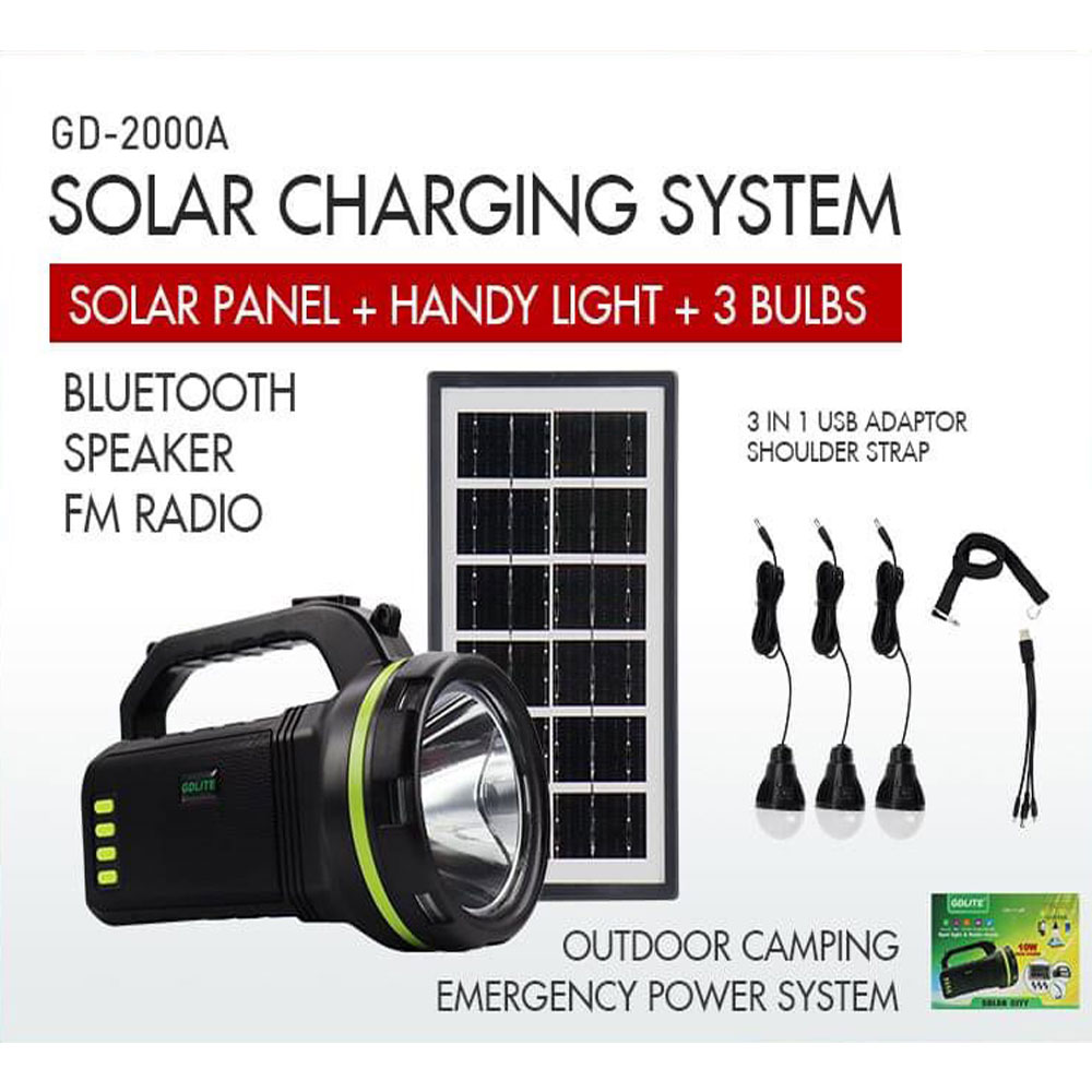 Solarni Sistem Sa Bluetooth/Mp3/FM radiom