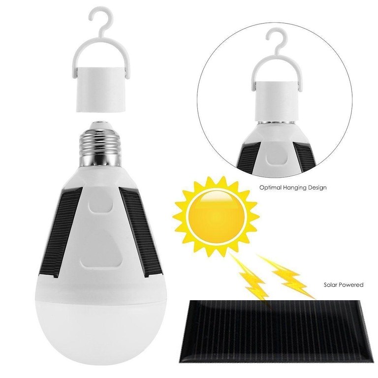 Solarna Led Sijalica 15W E27