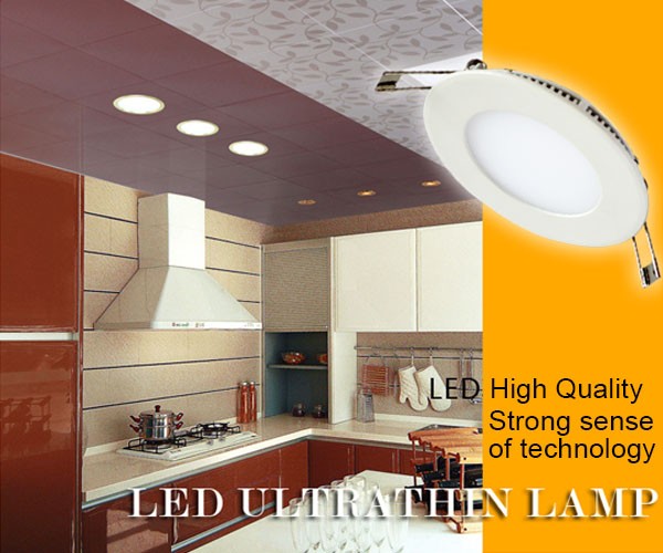 Ugradni LED panel okrugli 18W 4200K beli