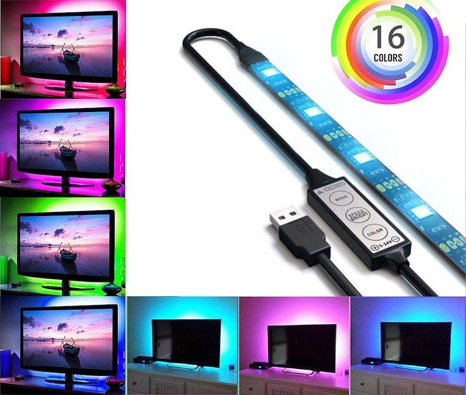 TV LED Traka RGB 1 Metar