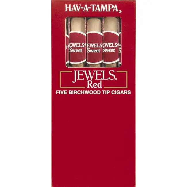 HAV-A-TAMPA CIGARA JEWELS RED