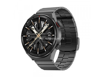 Smart Watch DT3 Mate crni (metalna narukvica)