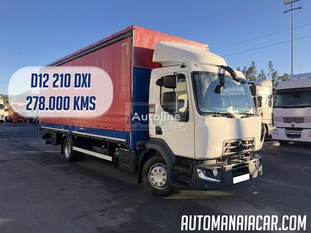 Renault D12 210 DXI EURO6 278.000 KMS kamion sa klizna zavesa cerada