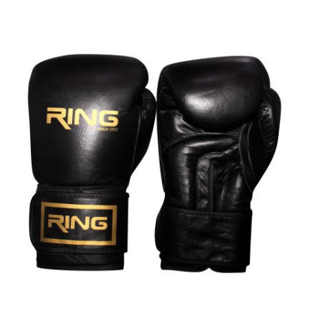 Ring rukavice za boks 10 OZ kozne - RS 3311-10 black