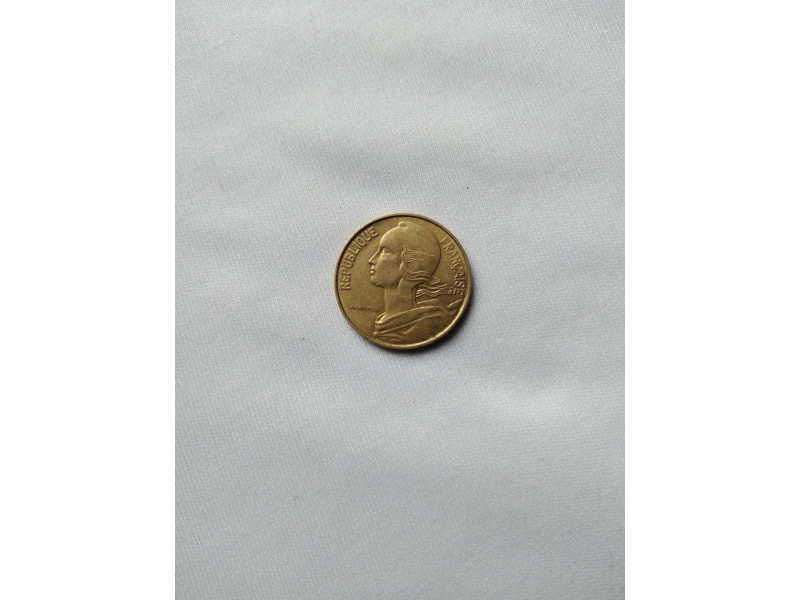 Francuska 10 centimes,1985 god.