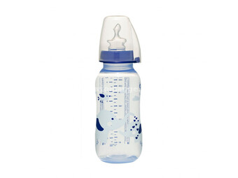 NIP PP FL. TRENDY BOY 250ML SIL.CUCLA 0-6