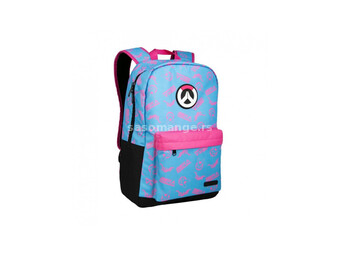 Overwatch D.Va Splash Backpack Blue/Pink