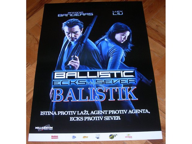 Balistik (Antonio Banderas) - filmski plakat