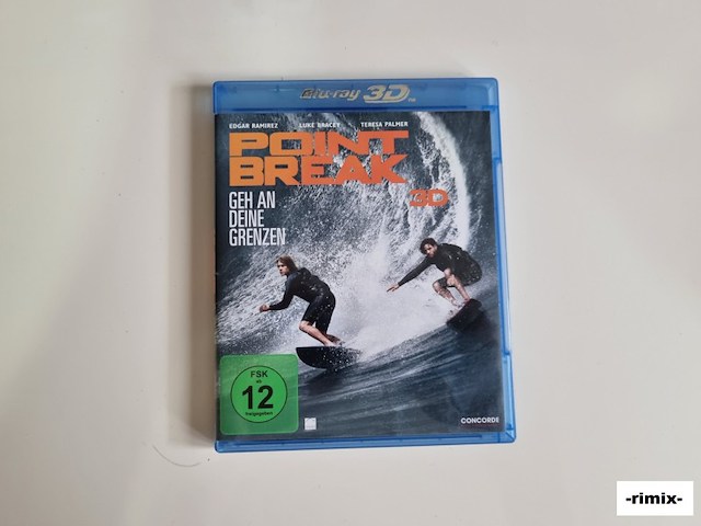 Blu ray - Point break 3d