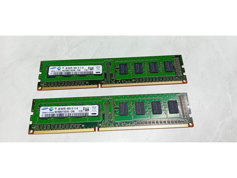 2x2gb ddr3 samsung 1333mhz ispravne