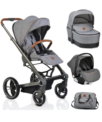 Cangaroo Icon kolica za bebe 3u1 - Grey