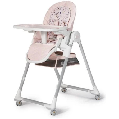 Kinderkraft stolica za hranjenje lastree pink ( KHLAST00PNK0000 )