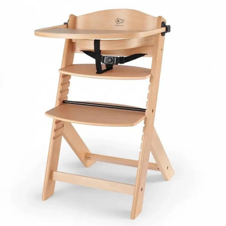 Kinderkraft stolica za hranjenje enock wooden natural ( KKKENOCNAT0000 )