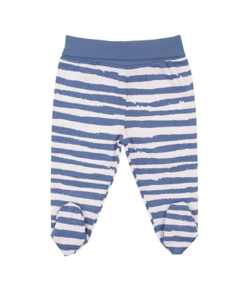 Just Kiddin pantalonice sa stopicama za dečake 3-6 meseci Sea World Prugice - 11004066