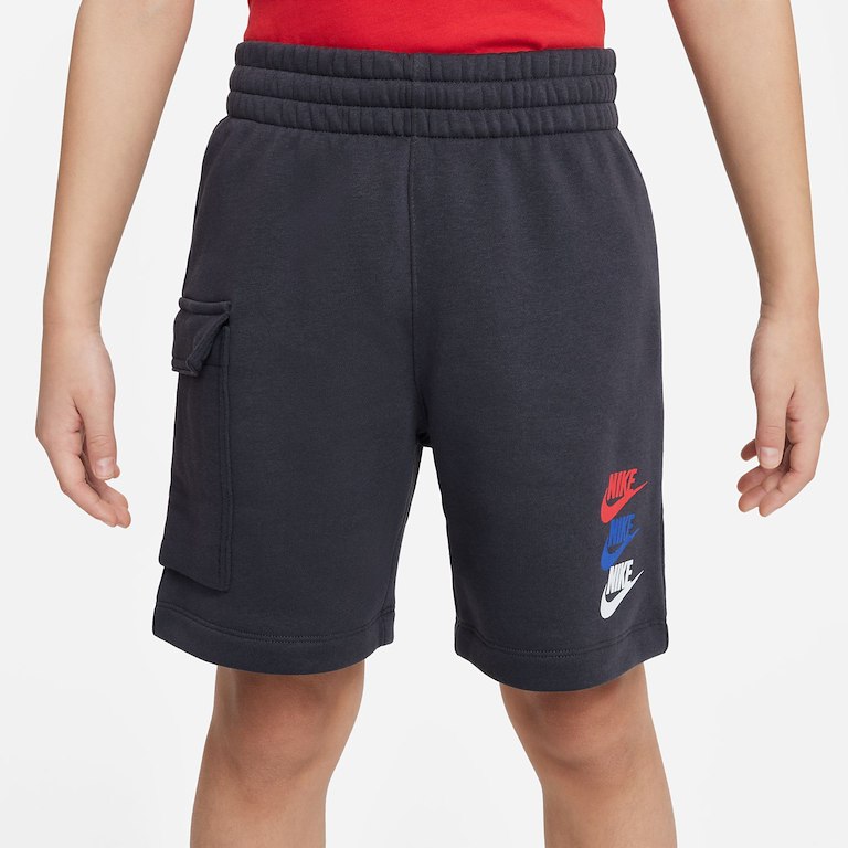 Nike B NSW SI FLC CARGO SHORT, dečji šorc, siva