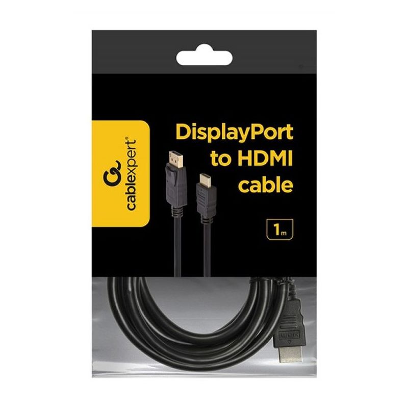 CC-DP-HDMI-1M Gembird DisplayPort na HDMI digital interface kabl 1m