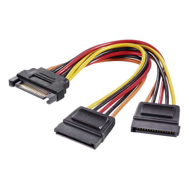 Adapter power SATA na 2x power SATA