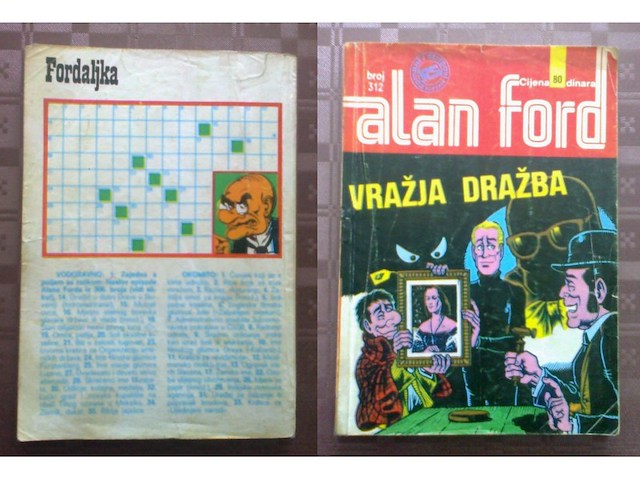 ALAN FORD - Vražja Dražba Br. 312 Vjesnik 1985.