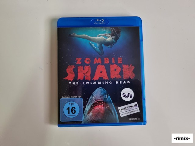 Blu ray - Zombie shark