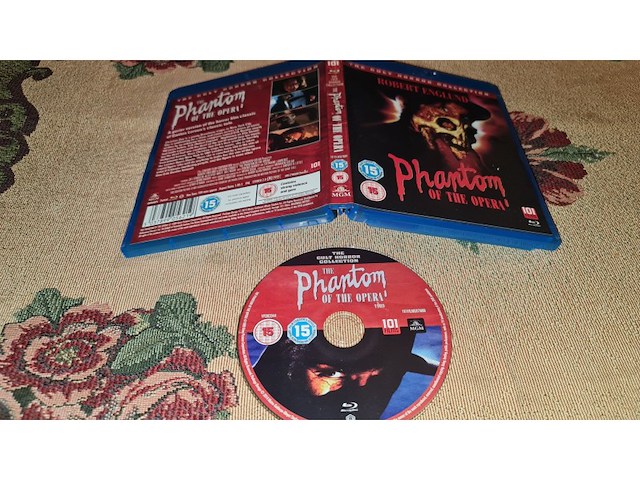 The phantom of the opera Blu-ray