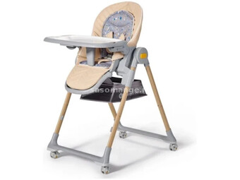 Kinderkraft stolica za hranjenje lastree wood ( KHLAST00BEGW000 )