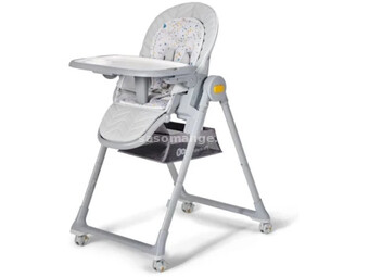 Kinderkraft stolica za hranjenje lastree grey ( KHLAST00GRY0000 )
