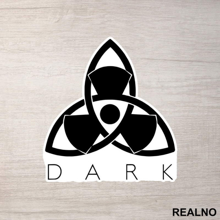 RADIOACTIVE - DARK - NALEPNICA