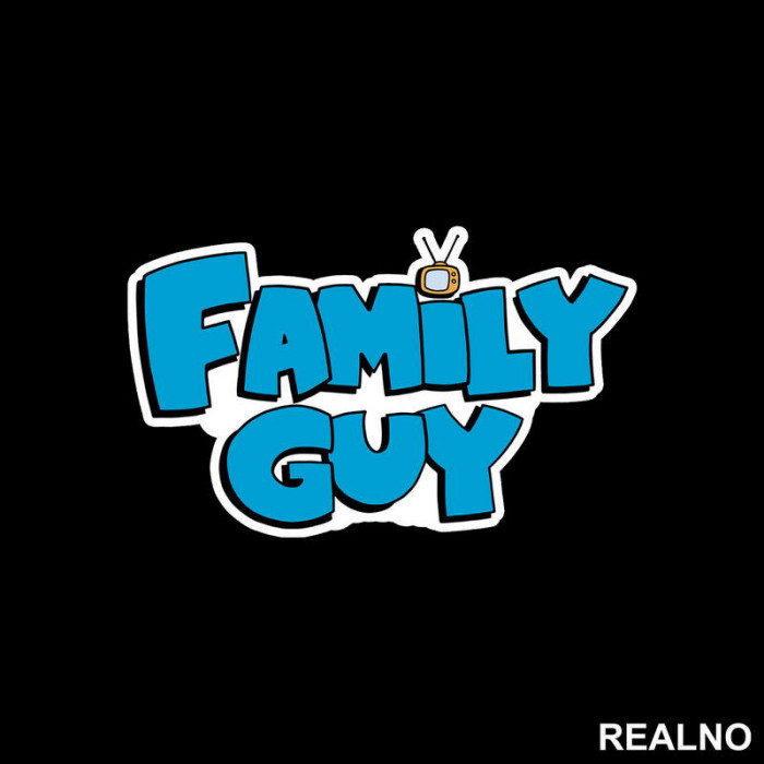 LOGO - FAMILY GUY - NALEPNICA