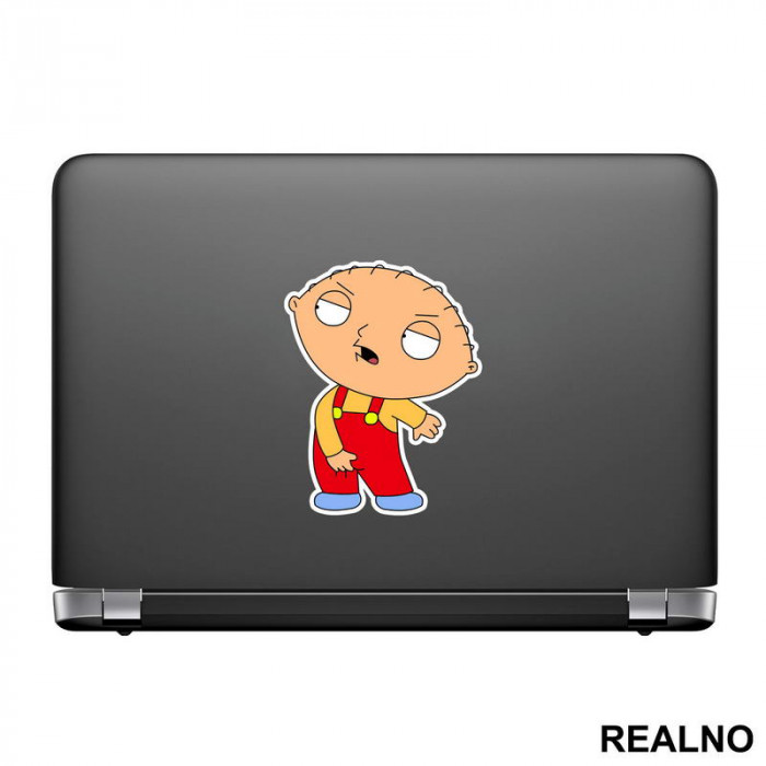 STEWIE SAYS HI - FAMILY GUY - NALEPNICA