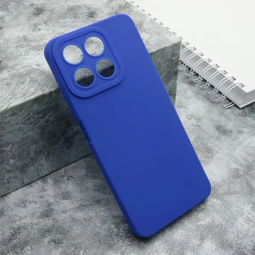 Silikonska futrola - maska Pro Camera za Huawei Honor X8a tamno plava (MS)