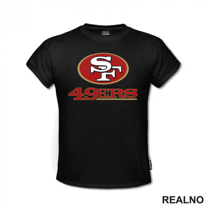 SF - 49ERS - SAN FRANCISCO - LOGO - NFL - AMERIČKI FUDBAL - MAJICA