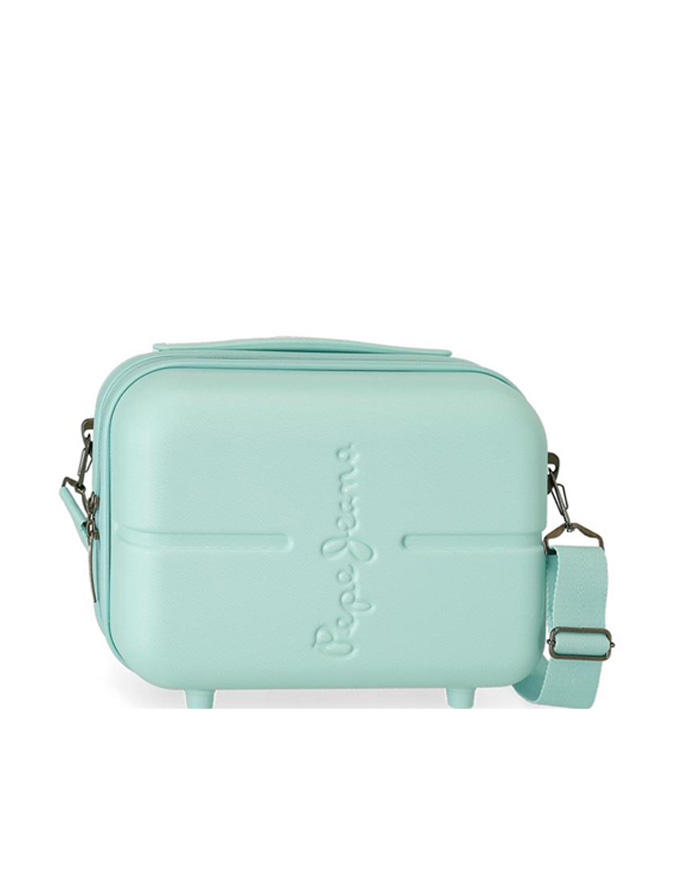 NESESER BEAUTY CASE HIGHLIGHTS TURQUOISE Pepe Jeans