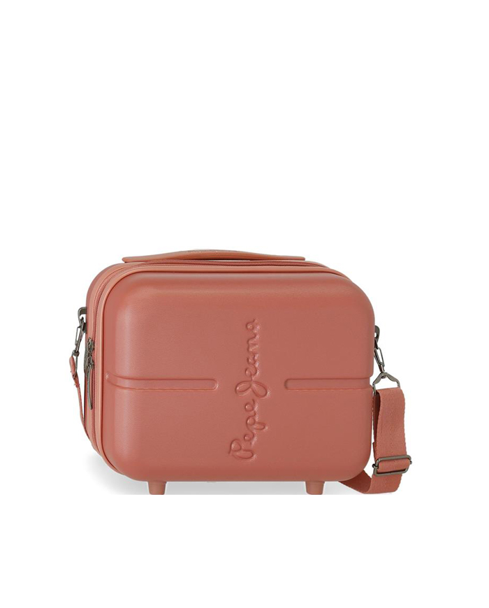 NESESER BEAUTY CASE HIGHLIGHTS CORAL RED Pepe Jeans