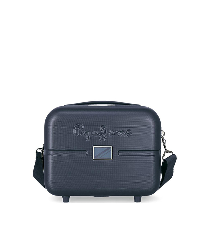 NESESER BEAUTY CASE ACCENT DARK BLUE Pepe Jeans