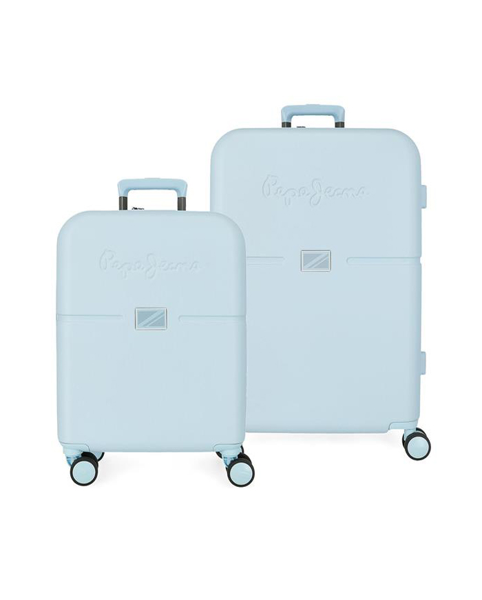 KOFER 2/1 SET ACCENT LIGHT BLUE TROLLEY Pepe Jeans