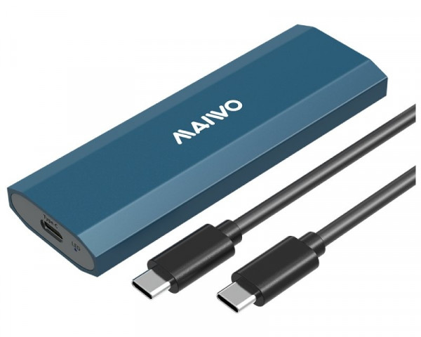 MAIWO Externo Kućište USB-C 3.1 na M.2 NVMeSATA aluminium, K1690