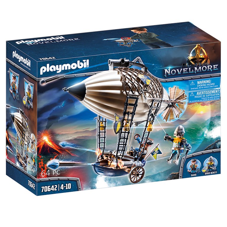 Playmobil Novelmore Viteški cepelin