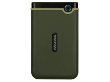 Transcend external HDD 2 TB slim form factor, M3G, USB 3.1, 2.5 military green ( TS2TSJ25M3G )