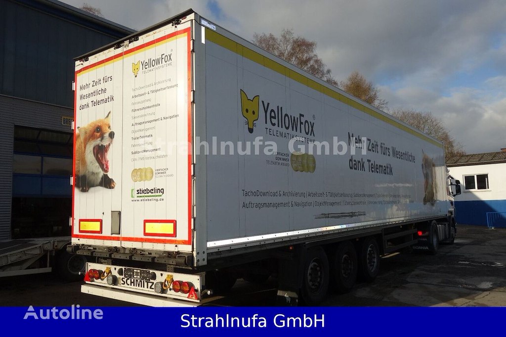 Schmitz Cargobull SKO 24 FP25 furgon poluprikolica